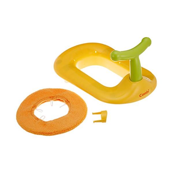 ・レーベルイエロー 1個 (x 1) X371530H・・Color:レーベルイエローPatternName:単品・Combi Baby Label auxiliary toilet seat (yellow label)