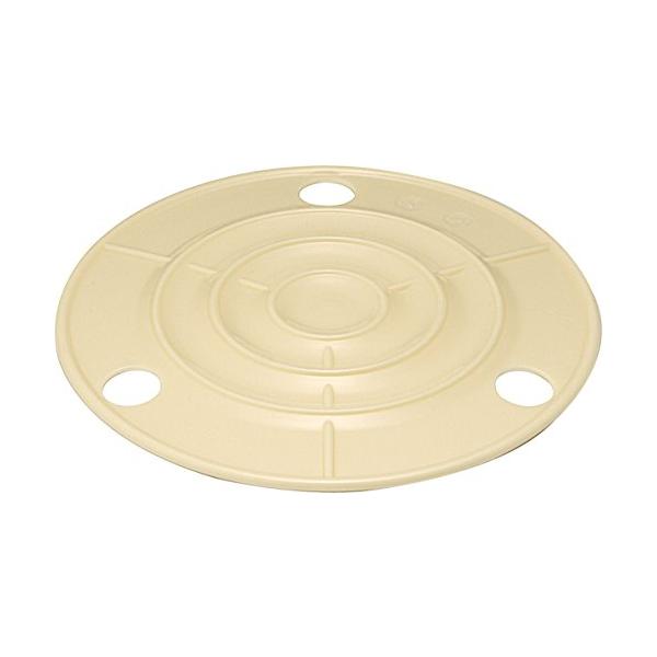 丸型用 フタ・イエロー 10型用 13294・・Size:10型用Style:丸型用 フタ・Φ19x1.05 cm・ポリプロピレン・アイボリー・丈夫な作りで樹脂製の為、衛生的。・ブラント名: リス