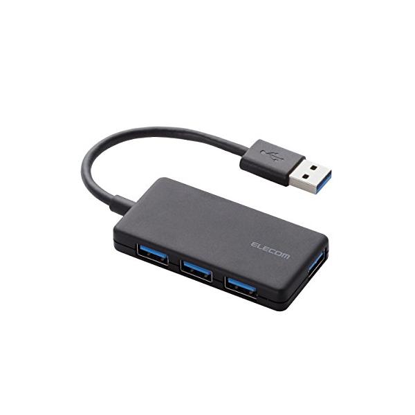 コンパクト・ブラック  U3H-A416BBK・・Color:ブラックPatternName:単品・転送速度5Gbpsと従来のUSB2.0の約10倍の転送速度(理論値)を実現するUSB3.0に対応したUSBハブです。・デスク上で邪魔にならな...