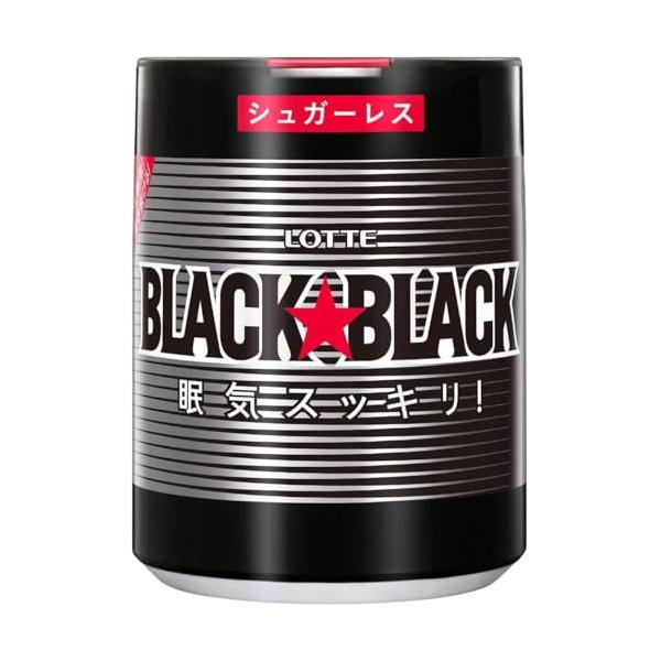 ボトルガム・Style:ボトルガム・パッケージ個数:1・原材料:（ブラックブラック）マルチトール（外国製造）、植物油脂、ガラナ抽出物、菊花抽出物、イチョウ葉抽出物／甘味料(キシリトール、アスパルテーム・Ｌ-フェニルアラニン化合物、アセスルフ...