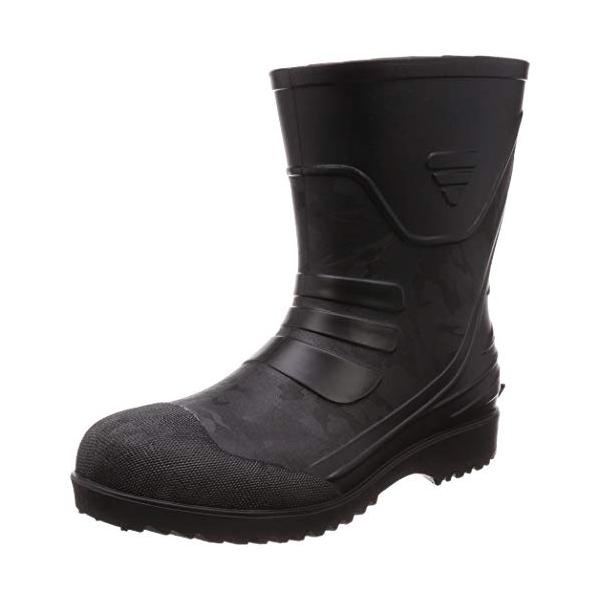 安全靴 作業靴 メガセーフティ・ブラック 24.5~25.0 cm 3E KR-7460・・Color:ブラックSize:24.5~25.0 cm 3E・ソールの厚さ:1cm・履き口:38cm/筒丈:19.5cm(計測サイズ24.5~25c...