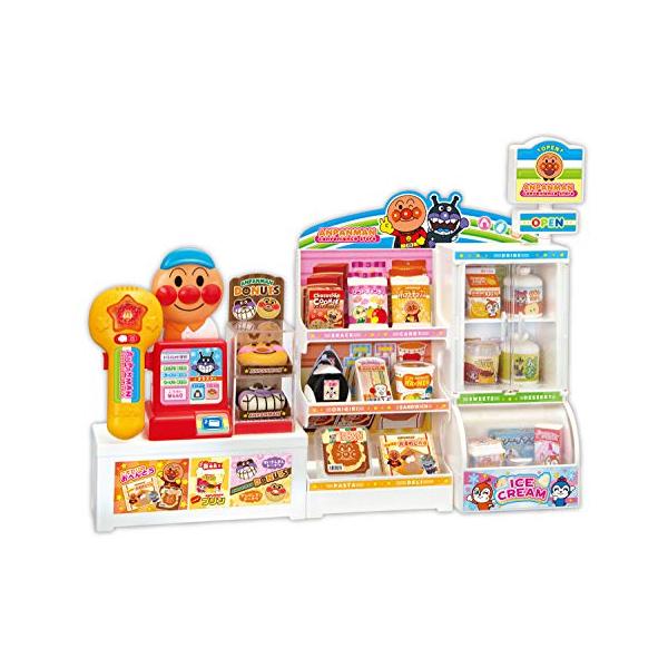 通常版・マルチカラー 440×320×82mm ・・Style:通常版・アンパンマンとコンビニごっこ！実際のコンビニでなじみのあるトビラ付きの冷蔵だなや、人気のアイスケースが付いて、本格的なコンビニごっこが楽しめます。・2色にLEDが光るお...