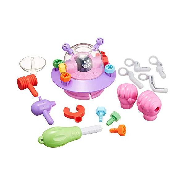 バイキンUFO・マルチカラー 140×120×140mm NON・・Style:バイキンUFO・対象年齢:3才以上・シリーズ:アンパンマンくみたてDIYシリーズ・セット内容:バイキンUFO本体(5パーツ)・カスタマイズ部品8パーツ(アーム4...