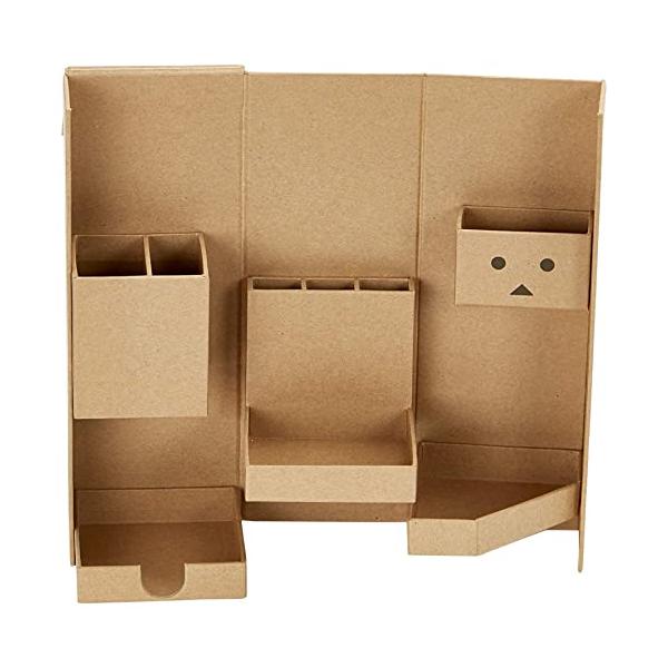 ・  TOTSB02DNB・原産国:中国・小物の工具や部品はもちろん、文房具や化粧品、小道具、細かな部品までスッキリ収納。・作業机を整理整頓! ちらっと見えるダンボーが癒しポイント♪・本体寸法:約W88×D88×H245mm・本体重量:約238g