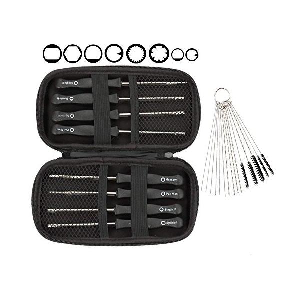 キャブレター ドライバーは長持ちするステンレススチール、人間工学に基づいたグリップとメタルポールで作られています。・適用され-ほとんどの2サイクルエンジン、7本の歯くさび鋸歯状の歯21とスプラインドライバーを含む8個のキャブレター調整ツール...