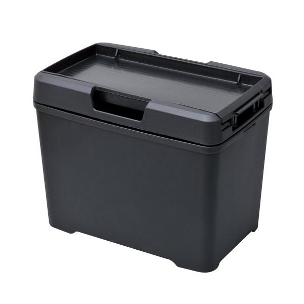 ・ブラック W733・・Color:ブラックStyle:ティッシュ置き付・生産国:日本・ ・大容量ビッグサイズのダストボックスです。・ ・ティシュボックスをフタの上に設置できます。・ ・底面に転倒予防のおもり付き。・ ・ティシュボックスを設...