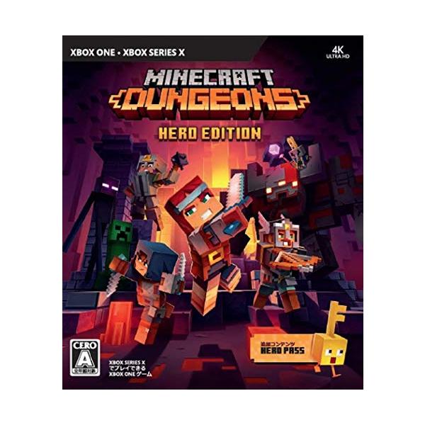 Minecraft の世界を舞台にした新作アクションアドベンチャーが登場!・   「ヒーローパス」ダウンロードコード:ヒーローマント、プレイヤースキン 2 つ、ペットのニワトリ、および発売後に利用可能になるDLCパック2つを同梱したダウンロ...