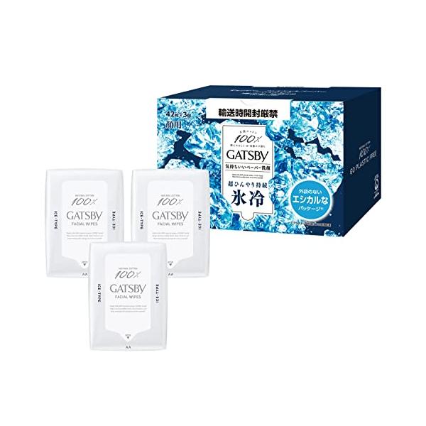 新モデル-/42シート (x 3)/-・Style:新モデル・冷たさ突き抜ける・天然コットン100%の気持ちいいペーパー洗顔・香り：フレッシュアクアの香り・内容量:42枚×3個セット・原産国：日本