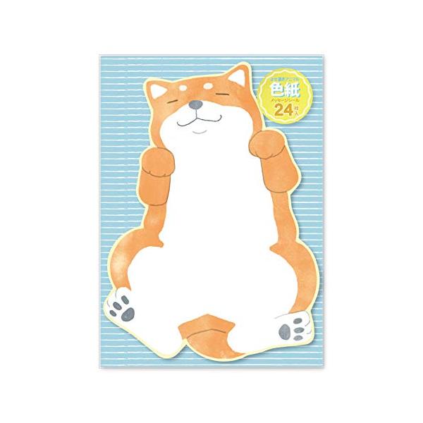・シバ H29.8×W21.7cm AR0819144・Color:シバSize:H29.8×W21.7cm・【セット内容】メッセージシール1種類×24枚(計24枚)・封筒3枚・【種類】シバ・【素材】紙・おなかや背中にメッセージシールを貼る...
