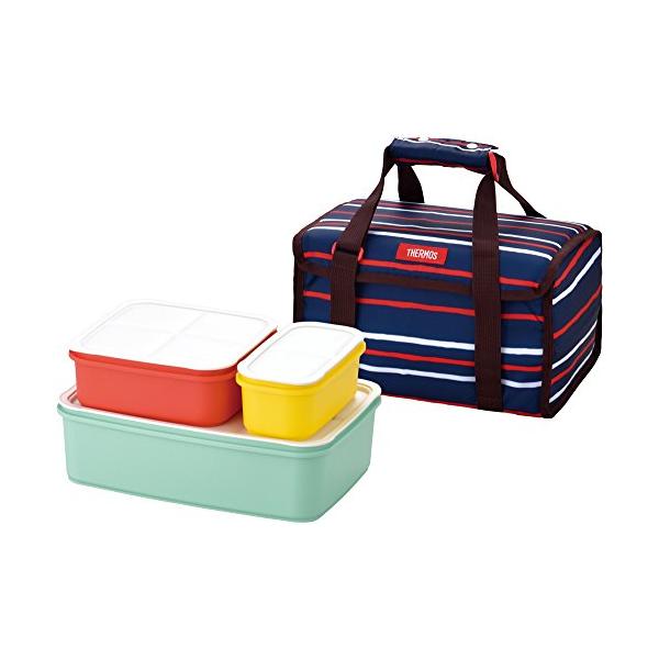 ・ネイビー 3.9L DJF-4003 NVY・・Color:ネイビー・サイズ(約):26.5×18.5×13cm、本体重量(約):800g・素材・材質:容器フタ（大・中・小）/ポリプロピレン、容器本体（大・中・小）/ポリプロピレン、仕切り...