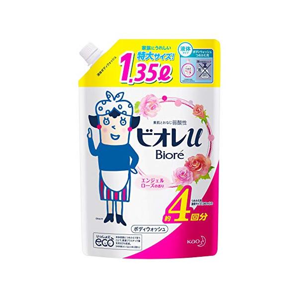 ・ 1.35リットル (x 1) ・・PatternName:単品・内容量:1350ml・スキンタイプ:全肌質対応・素肌とおなじ弱酸性・赤ちゃんの肌もやさしく洗えます。・やさしい気分エンジェルローズの香りです。・やさしく洗う派も、しっかり洗...