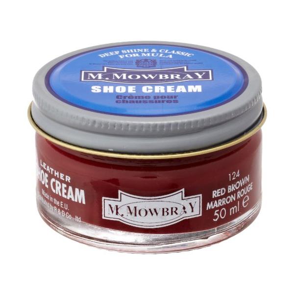 シューケア 靴磨き 栄養 保革 補色 ツヤ出しクリームレッドブラウン/50ml/20251・Color:レッドブラウン・パッケージ個数:1・スムースレザー（表革）の靴に栄養と潤い、光沢を与え靴を長持ちさせます。・靴表面についた表面のキズなど...