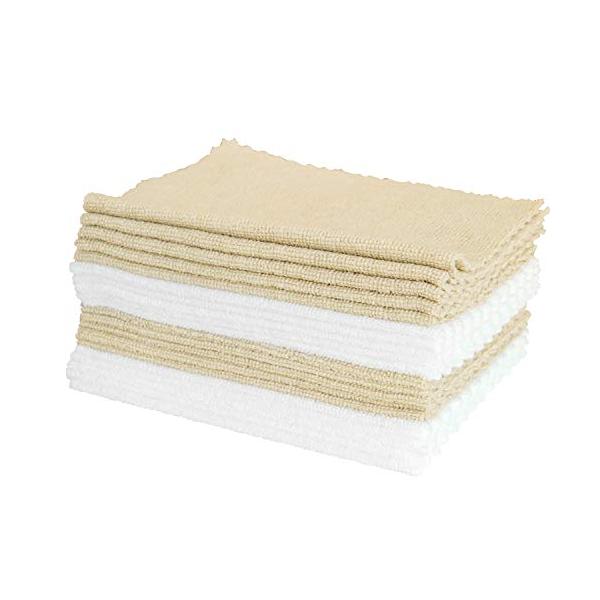 単品・ホワイト&amp;ベージュ 20x30cm S00521・・Style:単品PatternName:【限定】20枚入・サイズ：20x30cm・大ヒット商品「激落ちくんマイクロファイバークロス」に、で新カラー・新サイズができました！・リ...