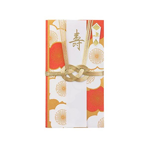 ・金襴梅柄  25365006・・Color:金襴梅柄・花嫁が装う豪華な打掛の美しい刺繍をイメージした祝儀袋です。・咲き誇る満開の花を金襴の耀きに彩った、結婚祝いの金封。