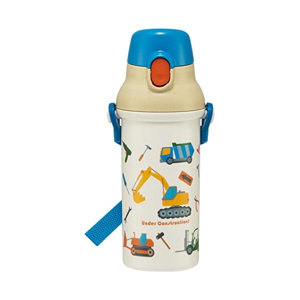 ・はたらくクルマ  PSB5SANAG-A・サイズ:直径9.4×高さ19.6cm・   素材・材質:本体・フタ・ベルト止め＝ポリプロピレン キャップ＝AS樹脂 パッキン＝シリコン樹脂 バネ・ピン＝ステンレス・   生産国:日本・   容量:...