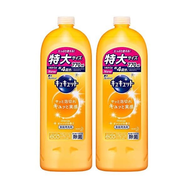 ・ 770ミリリットル (x 2) ・・Size:770ミリリットル (x 2)Style:オレンジの香り・商品サイズ(幅×奥行×高さ):16.6×6.2×24.6・内容量:1540ml・濃密泡とすすぎの早さを両立した、独自のハイブリッドウ...