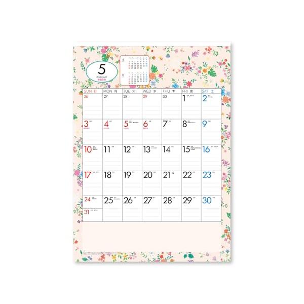 NK468/-/NK468・パッケージ個数:1・【サイズ/用紙/厚さ】46/6切長・13枚(525×379mm)/ケント73kg・【掲載暦情報】六曜あり