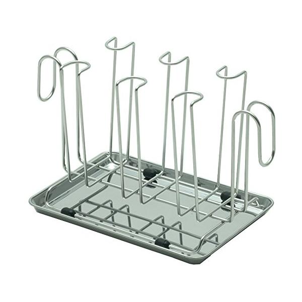 ・シルバー サイズ約27×13.5×16cm DR-5013・サイズ約27×13.5×16cm・本体重量:400g・本体/18-8ステンレススチール、トレイ/ステンレススチーム、ゴム足/シリコーンゴム(耐熱温度200度)・生産国:中国