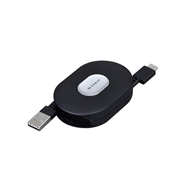 ・ブラック  D577・・Color:ブラックStyle:TYPE-Cケーブル・50年以上も国内カー用品市場で実績を積んできた大手カー用品メーカー「セイワ(SEIWA)」から登場。・   【Type-Cの機器を充電/データ通信できるリール収...