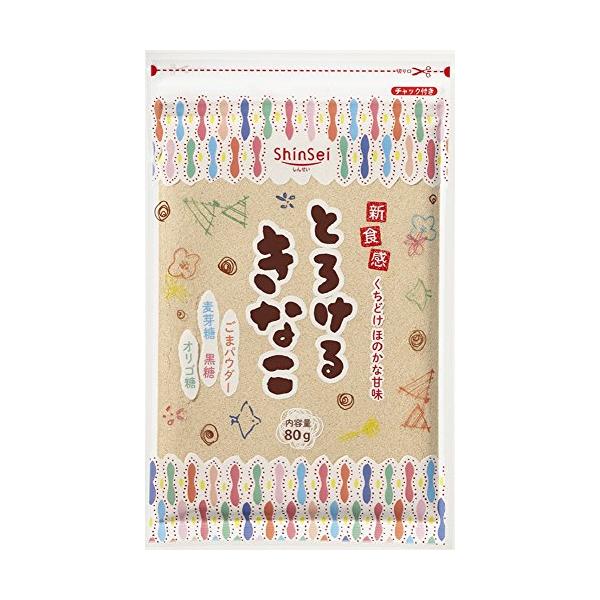 ・ 80グラム (x 4) ・原材料:きな粉(大豆:遺伝子組み換えでない)、麦芽糖、加工黒糖、ラクトスクロース、ごま、食塩・商品サイズ(高さx奥行x幅):60mm×125mm×200mm