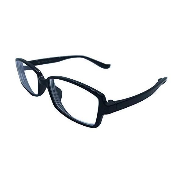 ・ブラック -7 裸眼0.04相当 KFG-17001 C-3・・Color:ブラックSize:-7 裸眼0.04相当・原産国:中国・種別:視力補正用眼鏡・レンズ幅:約53mm、ブリッジ幅:約17mm、テンプル長:約139mm・裸眼視力: ...