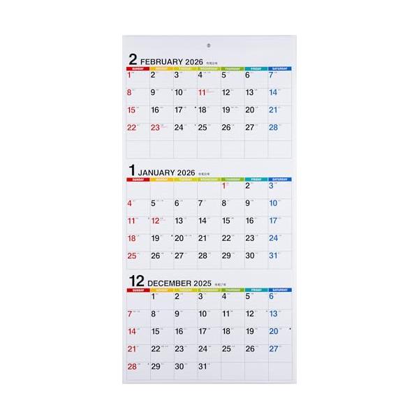 E6/-/E6・Color:E6・パッケージ個数:1・【本体サイズ】607×300(mm)・【掲載内容】5週6週併用 六曜節気 月相 年間一覧カレンダー（2年） 年間行事一覧 暦情報・エコ製本タイプ・日曜始まり