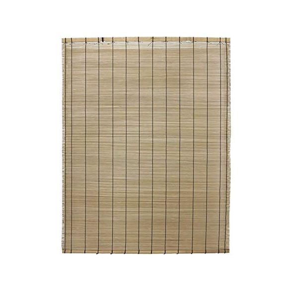 ・ 中 焼竹すだれ 中・・Size:中・自然の竹をいぶして風合い良く焼いたすだれです。・   室内吊りとしてご使用ください。・   100%天然の竹で編み込みました。