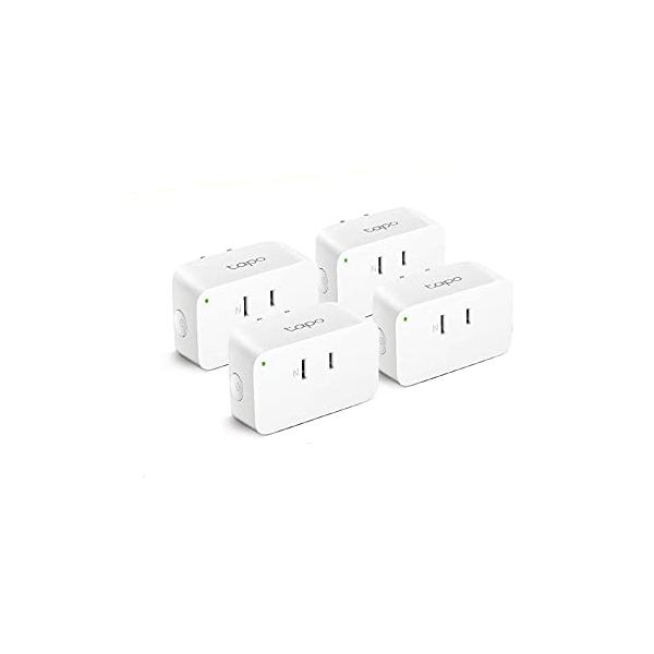 ・  Tapo P105(4-pack)・・Style:4個セット・特徴  Alexa 認証取得。電源のオン・オフを制御するスマートWi-Fiプラグ。・   10年連続世界シェアNo.1 TP-Linkは無線LAN機器8年連続世界シェアNo...