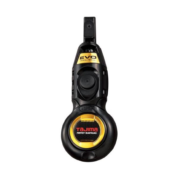 ・黒 S PS-EVO-SBK・糸の長さ:15m・巻取糸長さ:8m・墨タンク容量:11ml・押さえやすく、先端が見やすい斜めカットカルコケース採用・本体が工具なしで全開し、手入れや糸交換が簡単にできる・ゴムパッキンを要所に使用、墨漏れしにく...