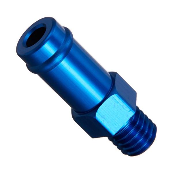 8mmホース用・ブルー M8×P1.25 0900-990-90001・・Size:M8×P1.25Style:8mmホース用Color:ブルー・汎用・8mmホース対応・M8×P 1.25・1ヶ販売・ブルーアルマイト