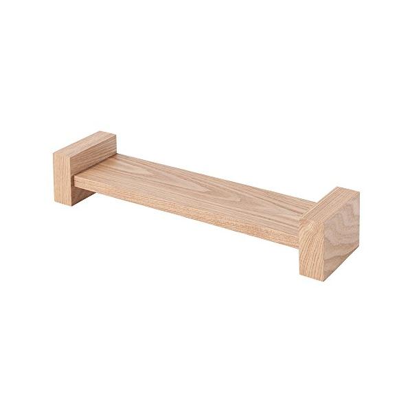 H型・ベージュ 幅40 NKB-H40NA・Color:ベージュ・本体サイズ(約):幅40×奥行10×高さ7cm・均等耐荷重:約3kg・素材・材質:本体=天然木化粧繊維板、上面加工=ラッカー塗装、取付部=スチール・生産国:中国・取付上の注意...