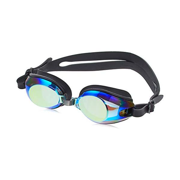 スイミングゴーグル・ゴールド  YG-548・くもり止め・UVカット・製品安全協会認定(SG)マーク付き・対象年齢:10歳以上用