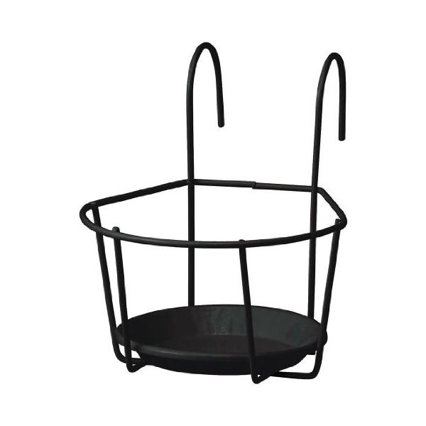 シングル・ブラック 小 NPM-PH5S・・Size:小Style:シングル・原産国:中国・耐荷重:約3kgまで・受け皿サイズ:直径約105mm・型番:NPM-PH5S・カラー :ブラック