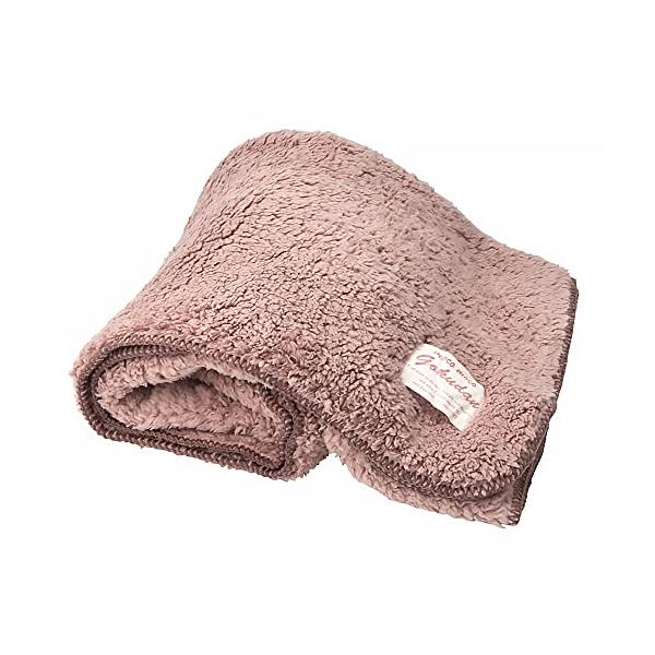 レトロ・ブラウン 1個 (x 1) 618324・ふわふわの暖かさ、とろふわの肌ざわりにつつまれるブランケット。・1本の糸が9ミクロンと細く、柔らかく肌ざわりがよい。毛足が長くボリュームもあり、空気の層を溜め込むので暖か。・体がスッポリ収ま...
