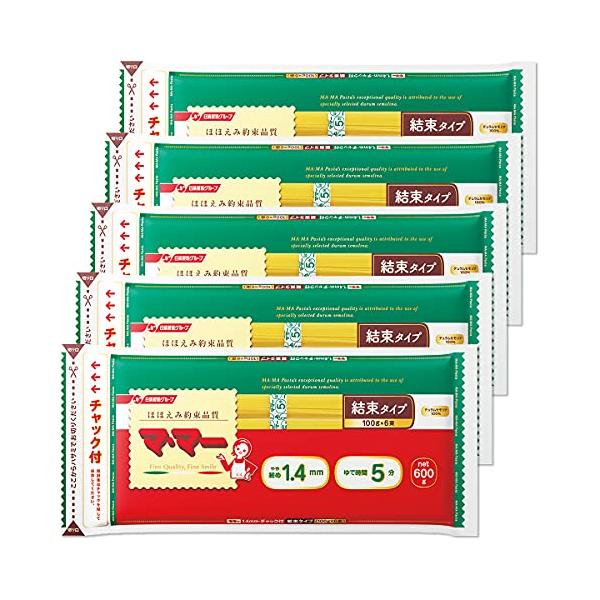 ・ 1.4mm ・・Size:1.4mm・内容量:600g×5個・原材料:デュラム小麦のセモリナ アレルゲン特定原材料等:小麦・商品サイズ(高さ×奥行×幅):145mm×320mm×100mm・マ・マーのパスタは、長年培ってきた技術を生かし...