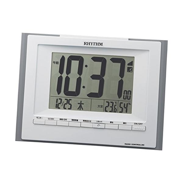 ・グレー 12.5x17.0x2.8cm 8RZ168SR08・・Color:グレー・サイズ:12.5x17.0x2.8cm・本体重量:220g・使用電源:単3形x2本(別売)　※別途に電池をご用意ください。・素材・材質:ABS・ムーブメン...