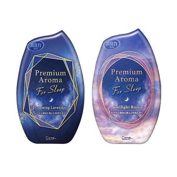 ブルー・パープル/-/4904740661018・FlavorName:2種アソートPatternName:置き型・パッケージ個数:1・【香りアソートパック】消臭力プレミアムアロマ For Sleep 香り2種類のセットです。・【香りが導く...