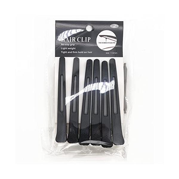 【ヘアピンの適用場所】洗顔・メイク・ヘアセット・自宅ヘアカット・ヘアカラー・スタイリング・髪型つけ・美容院業務用・勉強や仕事中などにご利用いただけます。・【セット】6本。・【ダッカールの特徴】(1)滑り止めのシリコンラバーがあるので、髪にあ...