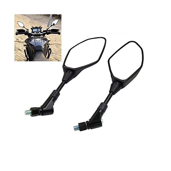 ・ブラック ミラー本体 ・・Size:ミラー本体・【手頃な値段】高いコストパフォーマンス・   【耐震設計】このバックミラーは耐震構造を採用しており、高速走行中でも非常に安定している（写真6のような）。・   【適用車種】 汎用 PCX G...