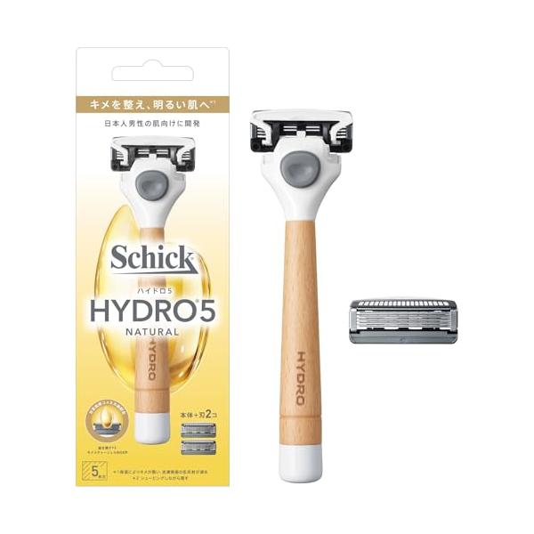 ハイドロ5ナチュラルベージュ/3個アソート/HNR5-100・PatternName:ホルダー(刃付き+替刃1コ)Style:ハイドロ5ナチュラル・パッケージ個数:1・日本人男性の肌向けに開発されたコメヌカ油配合のハイドロ５シリーズの新商品...
