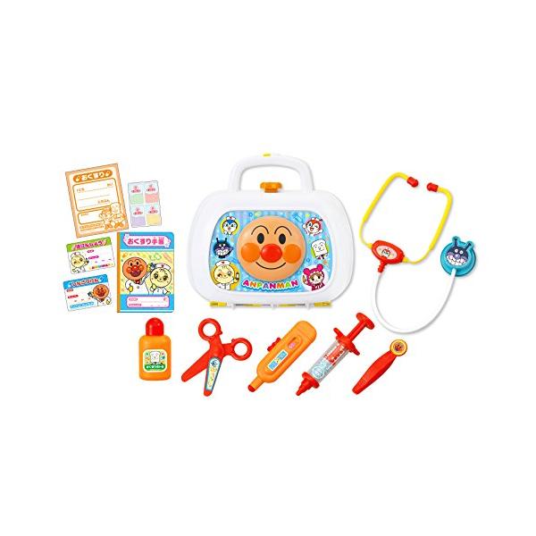 ・PatternName:単品・(C)やなせたかし/フレーベル館・TMS・NTV・対象年齢:3才以上・サイズ:W240mm×H210mm×D110mm(バッグ)・アンパンマンのかわいいバッグにお医者さんの道具がたっぷり入ったDXセット・ちょ...