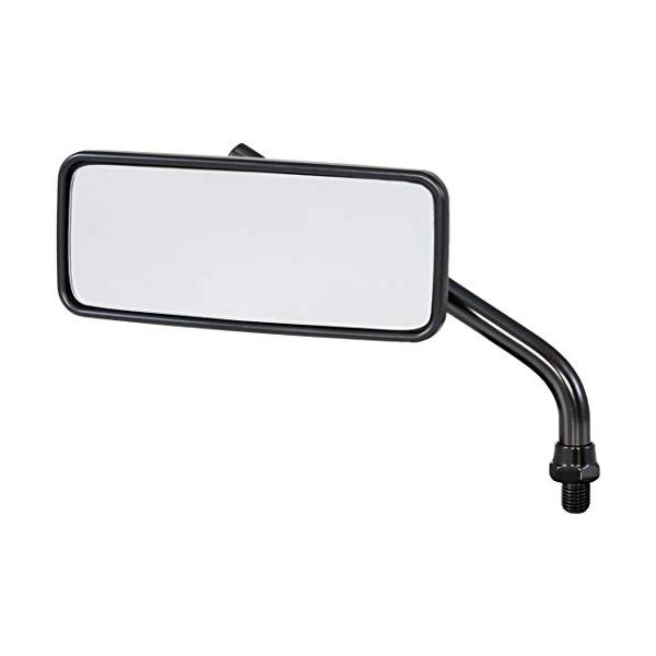 ・ブラック  AVA-104-10・・Color:ブラックPatternName:単品・鏡部寸法：44(H)×115(W)mm・本体重量：287g・仕様：10mm正ねじ・内容：本体×1、ネジ径変換アダプター×1、高さ調整アダプター×1・材質...