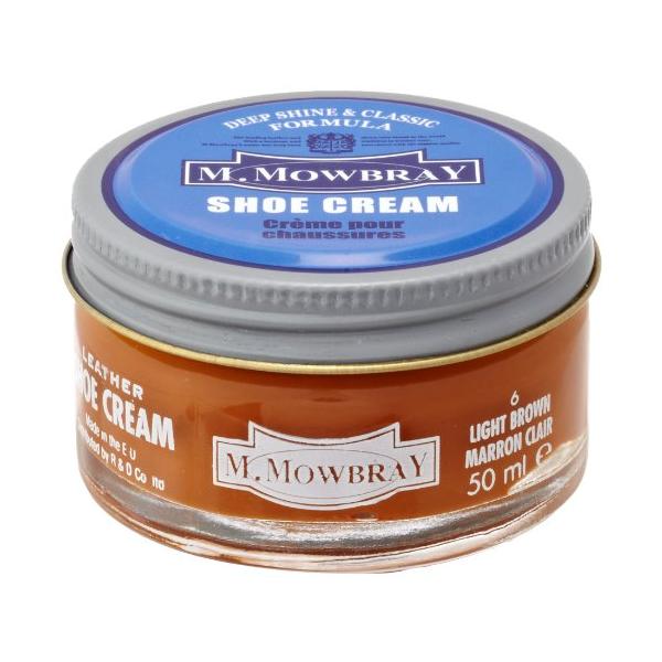 シューケア 靴磨き 栄養 保革 補色 ツヤ出しクリームライトブラウン/50ml/20247・Color:ライトブラウン・パッケージ個数:1・スムースレザー（表革）の靴に栄養と潤い、光沢を与え靴を長持ちさせます。・靴表面についた表面のキズなど...