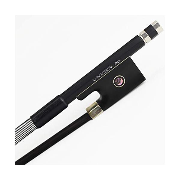 ◆黒い天然馬毛（BLACK　NATURAL HORSEHAIR） - 黒いモンゴル産の馬毛が白い馬毛より太いので、より明るくワイルドな音が提供できます。ロジン着もより易くて、耐久性も良いです。・   ◆高パフォーマンス - 当モデルは経験豊...