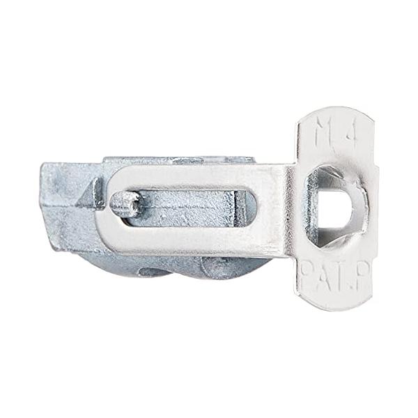 ・ TN4 52A4・・Size:TN4・用途:金属薄鋼板用・ねじ径M:M4・全長:17.5mm・材質:ナット/亜鉛ダイカスト フランジ/ステンレスSUS304