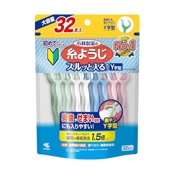 ブルー/-/89279・PatternName:32本入り・パッケージ個数:1・●歯間の汚れを清掃する持ち手付きフロス・●虫歯・歯周病の原因となる歯間の食べカス・歯垢をしっかり除去・●奥歯や狭い歯間にも入りやすい・●初めての方や狭い歯間の方...