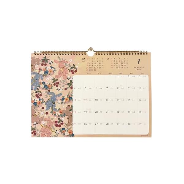 壁掛けB4/壁掛けB4/CL95679・Size:壁掛けB4・パッケージ個数:1・【サイズ】W364×D3×H257mm・【仕様】紙/六曜表記、12枚綴、金箔加工・【その他】おとぎ話のように甘く儚く幻想的な世界観が魅力的なイラストは年代を問...