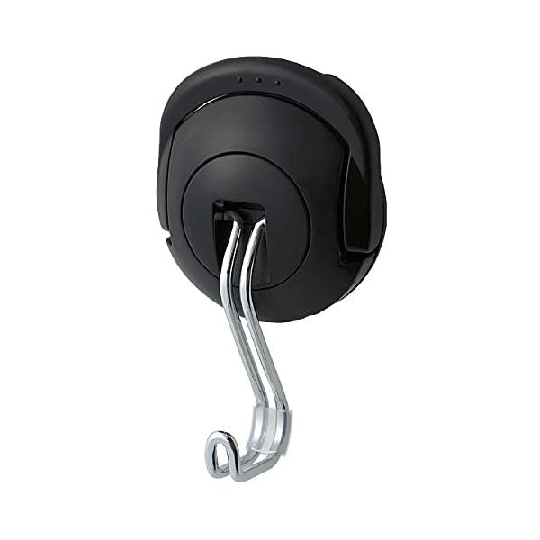 最大5kgf・黒  フク-225D・・Style:最大5kgfPatternName:単品Color:黒・超強力なのに取り外し簡単なマグネットフック。軽い力でハンドルを手前に倒すだけ。・【最大保持荷重】 約5kgf(49N) 【カラー】 黒...