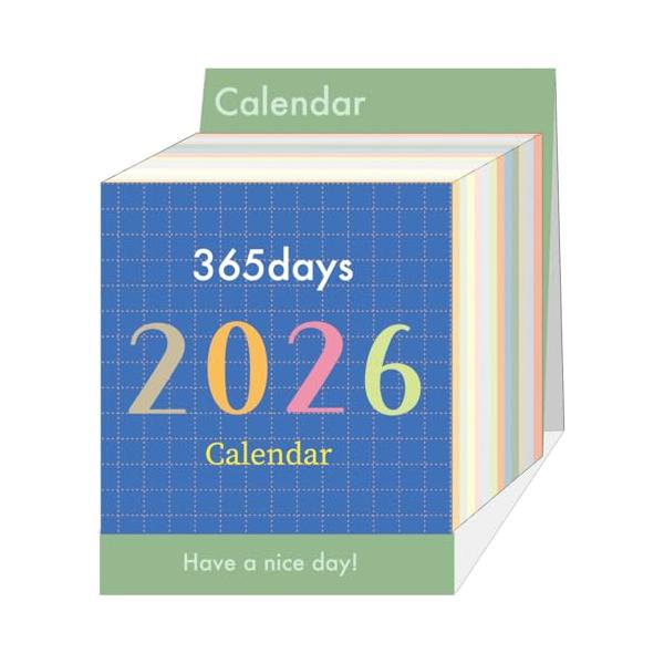 マルチカラー/-/1000136985・パッケージ個数:1・スタイリッシュなデザインと12ヶ月のカラフルな色や数字で自分好みの毎日をカスタマイズ。ミニチュアサイズの日めくりなので、ノートやダイアリーに貼って思い出も共有できます。・本体サイズ...