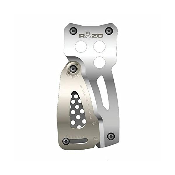 アクセルペダル・シルバー S RP81・・Size:S・生産国:日本・品番:RP81・高剛性アルミ合金製・梱包サイズ:50.0 x 100.0 x 222.0 mm